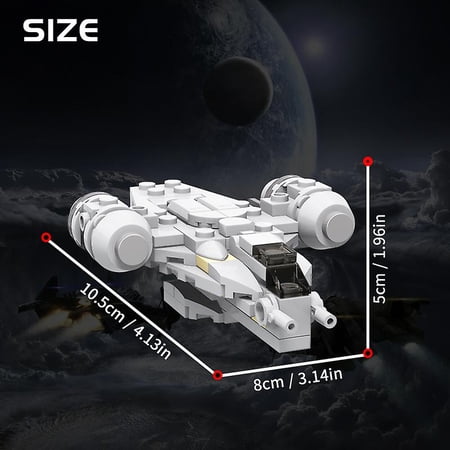 Moc Mini Micro Vehicle Building Blocks For Star Of Space Wars Series ...