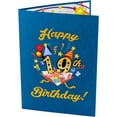 iGifts And Cards Happy 19th Blue Birthday 3D Pop Up Greeting Card ... iGifts And Cards Happy 19th Blue Birthday 3D Pop Up Greeting Card ...