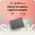 LG gram Book 15 Thin Lightweight Laptop Computer, 16GB RAM, 4TB SSD, AI ...