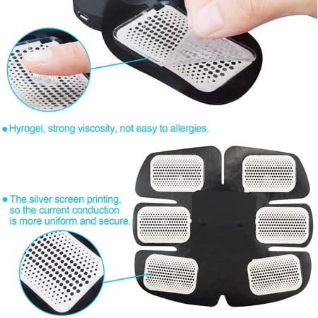 EMS Gel Pad, Gel Pad for EMS Muscle Stimulator Spare Parts for ...