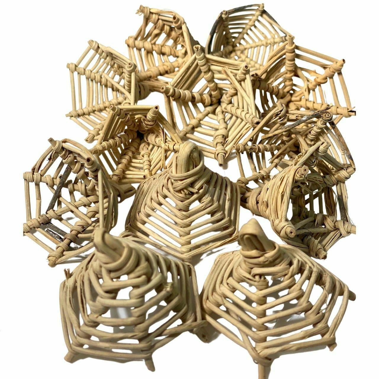 Bonka Bird Toys 3341 Pk12 Small Vine Cap Foot Talon Craft Part Bird Toy ...