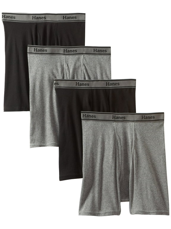 Hanes Originals Men's SuperSoft Boxer Brief Underwear, Assorted, 3-Pack - Walmart.com