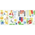 RoomMates Animals in the City Peel and Stick Wall Decals - Walmart.com