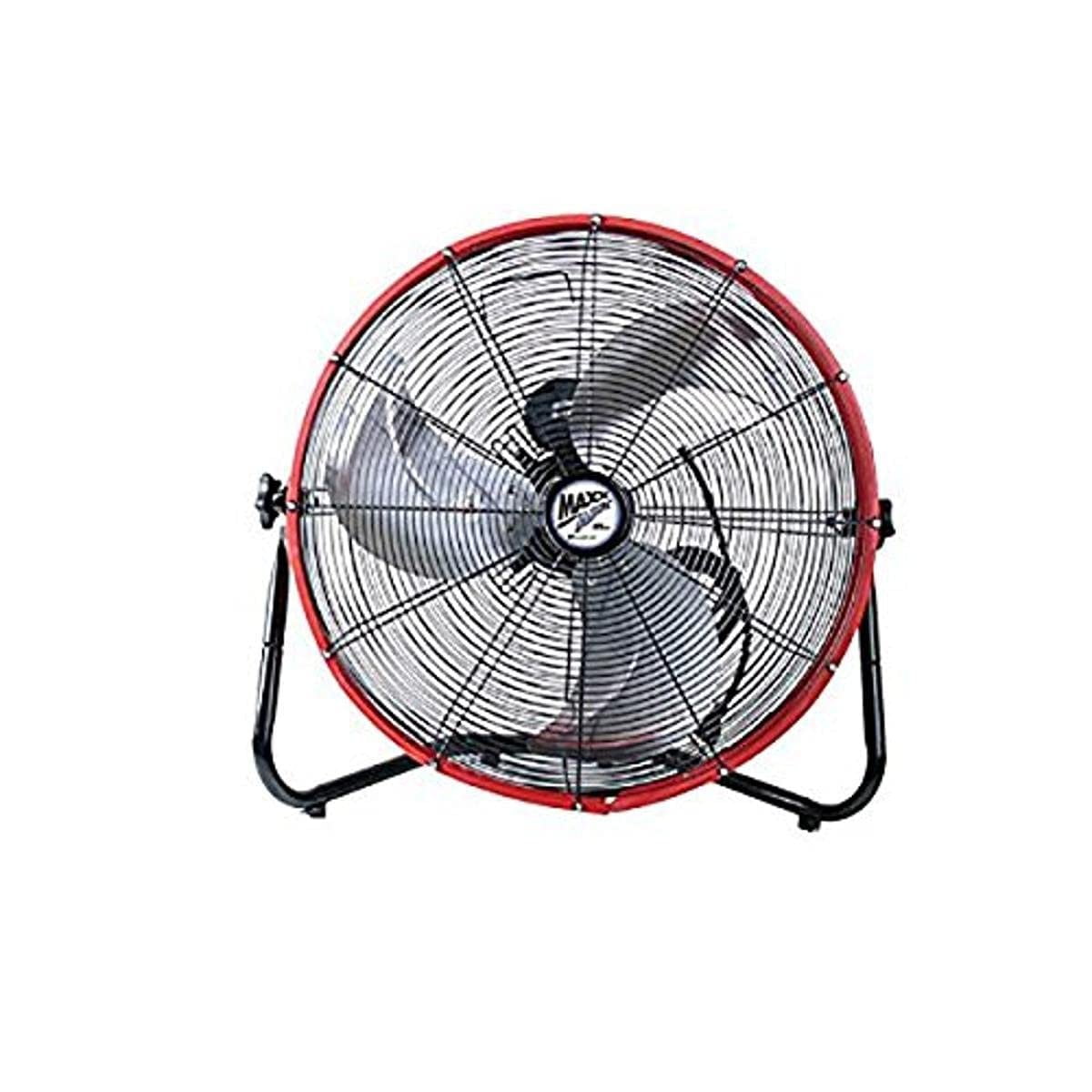 Maxxair HVFF 20S RED 20S REDUPS Shroud Floor Fan, 20-Inch, 120V ...