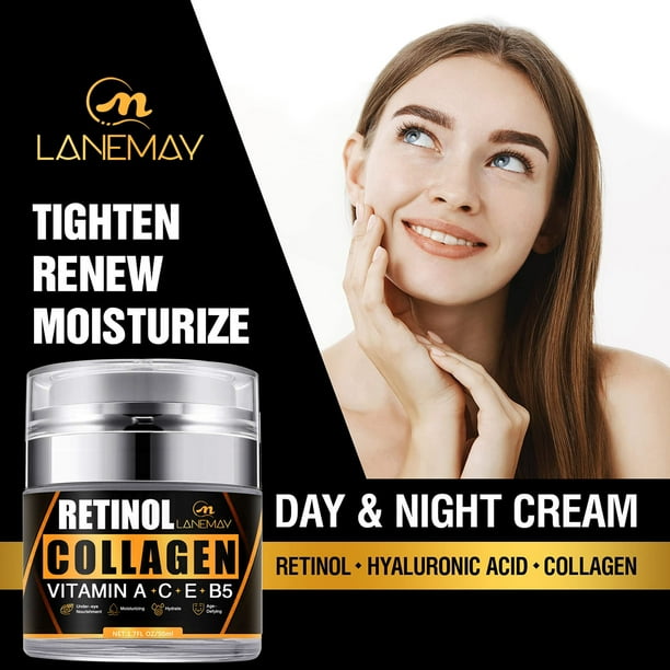 Puntoco Crema facial iluminadora con retinol Crema facial hidratante y nutritiva 50 g | Walmart ...