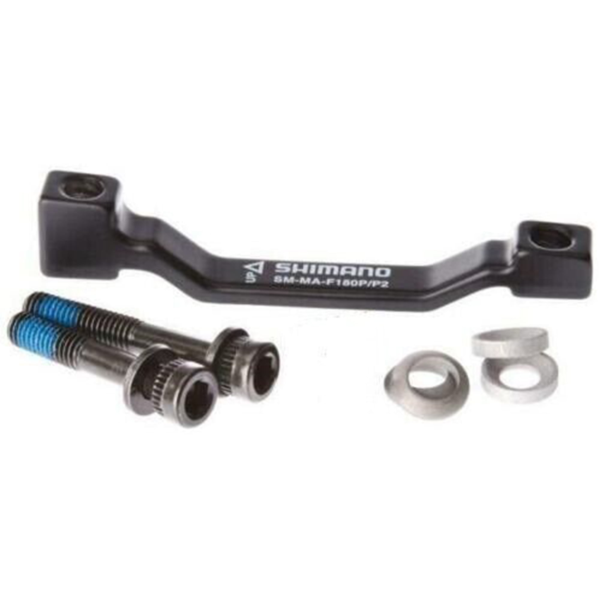 Shimano MTB Disc Brake Rotor Adapter PM/IS 180/203mm Front Rear Bicycle ...