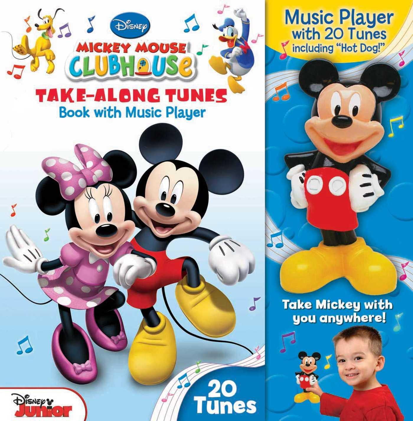 Disney Mickey Mouse Clubhouse Take-Along Tunes : Book with Music Player ...