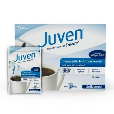 Juven Therapeutic Nutrition Drink Mix Powder for Wound Healing Support ...