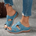 BRGZLK Peep Toe Wedge Sandals For Women Hollow Breathable Cushioned Non ...