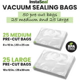 InstaSeal Food Vacuum Sealer Machine, Upright Vacuum Sealer Machine ...