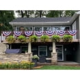 1.5x3 Ft American flags Bunting Flag outdoor - Half Fan Banner Pleated ...