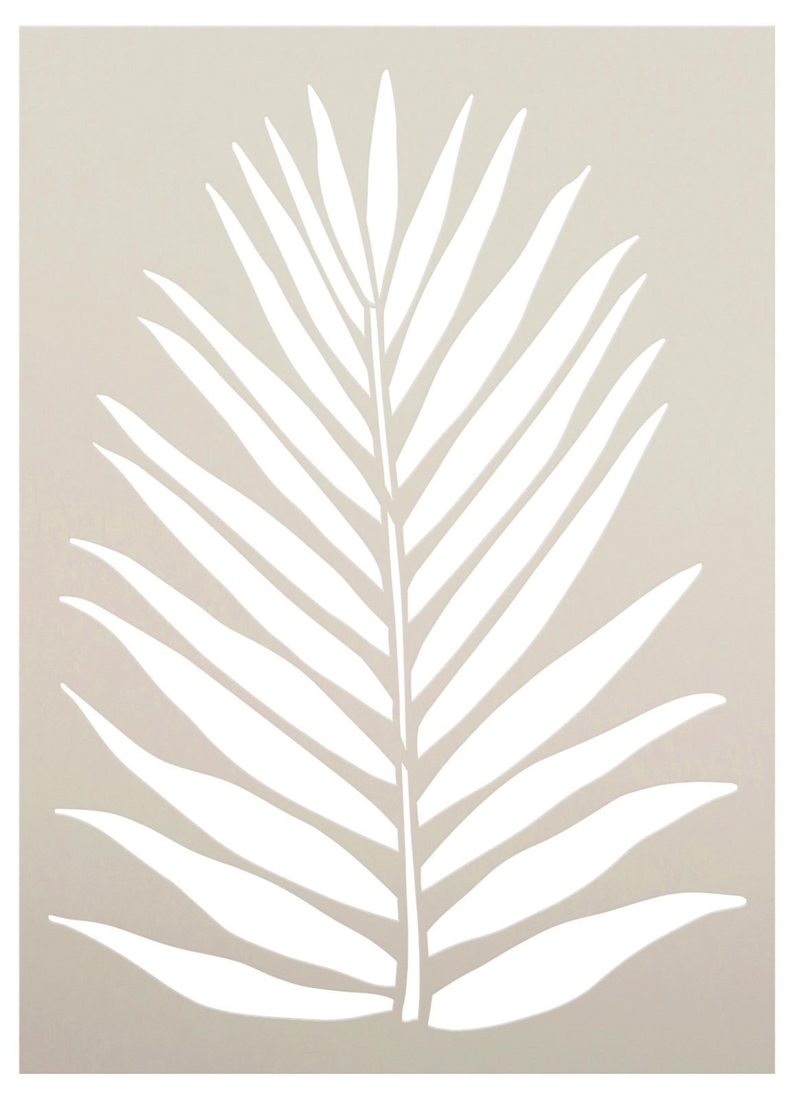 Palm Leaf Stencil