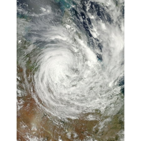 February 3, 2011 - Tropical Cyclone Yasi over Australia. Poster Print ...