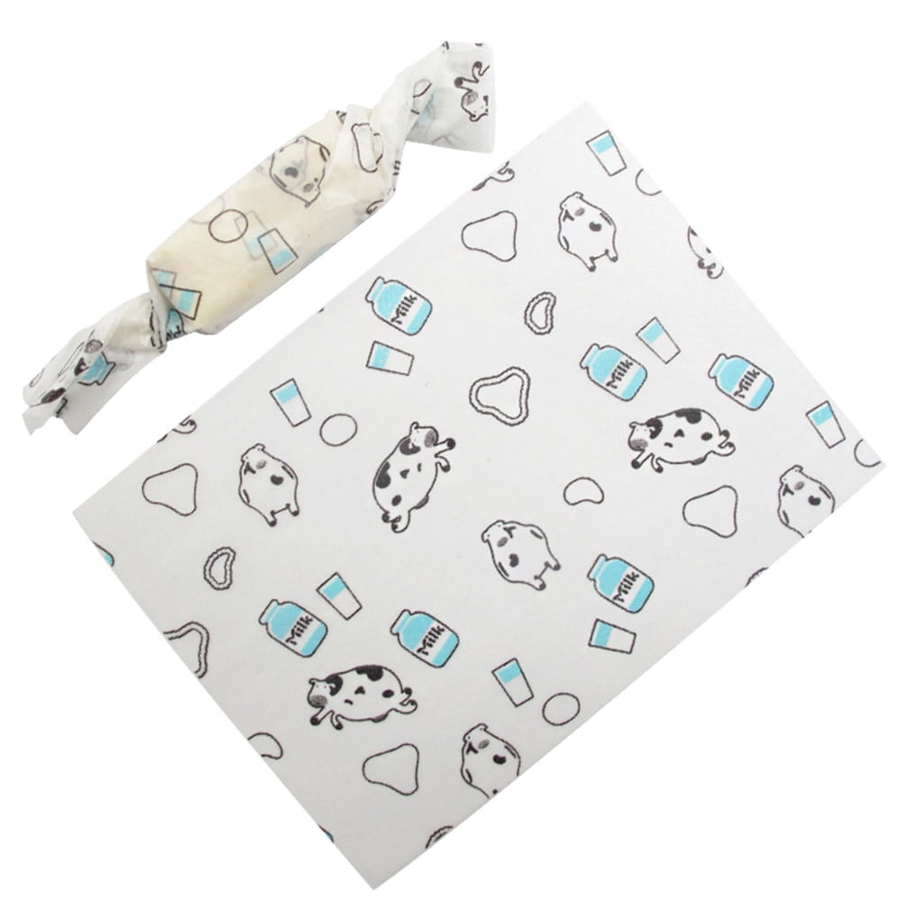 George & Jimmy Fresh Milk 100 pieces Candy Wax Papers Caramel Candy ...