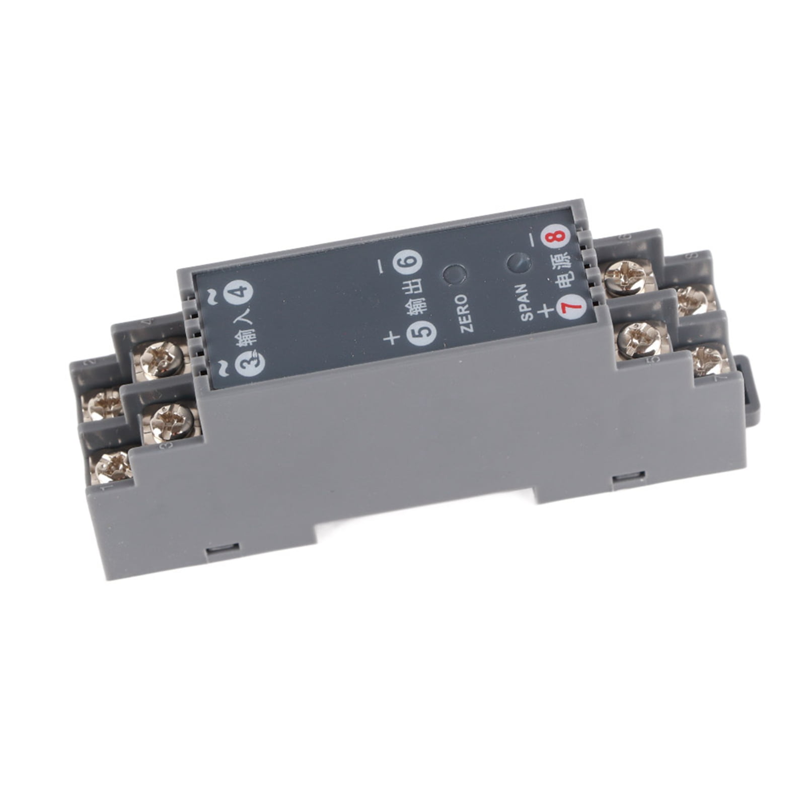 DC 24V 1 In 1 Out AC DC Voltage Signal Isolator Transmitter P2 Signal ...