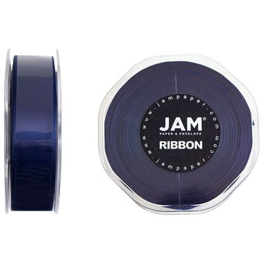 JAM Double Faced Satin Ribbon, 7/8 In x 25 Yds, 1/Pack, Light Blue ...