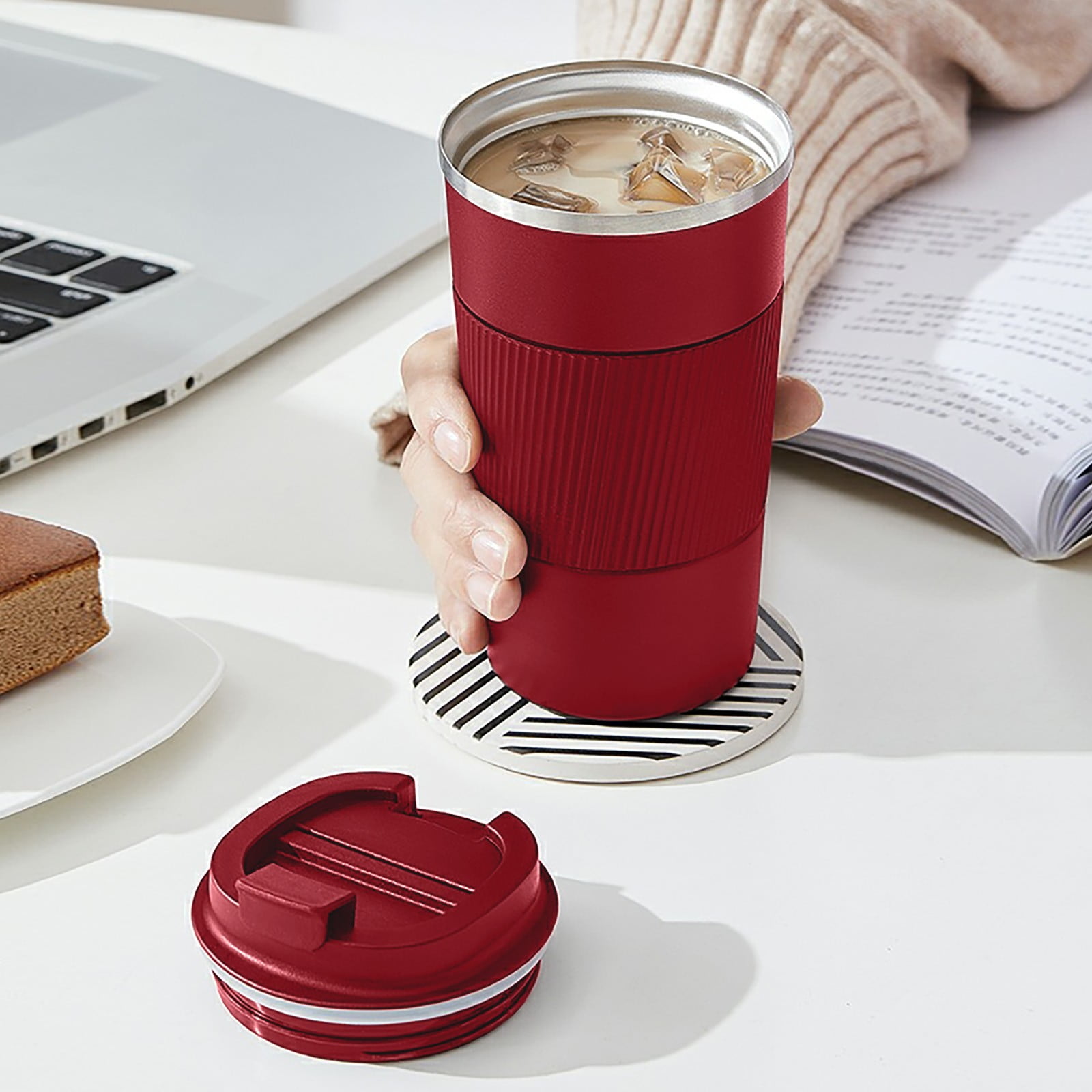 Click here for Ysadp Coffee Mug To Go Thermal Mug Stainless Steel... prices