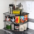 3-Tier Kitchen Corner Shelf Rack Counter and Cabinet Organizer, 9x9x7.5 ...