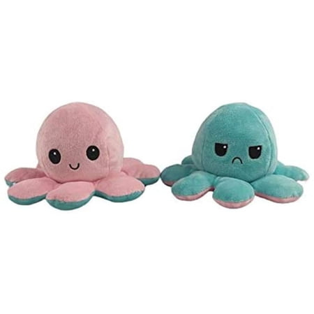 Double-Sided Flip Plush Toy, Cute Plush Toy Reversible Doll Soft ...