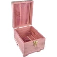 FootFitter Grand Cedar Shoe Shine Valet Box, Wood Storage for Polishing ...