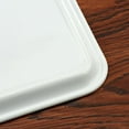 FOMIYES Serving Platters For Parties Plastic White Rectangular 1Pack 11 ...