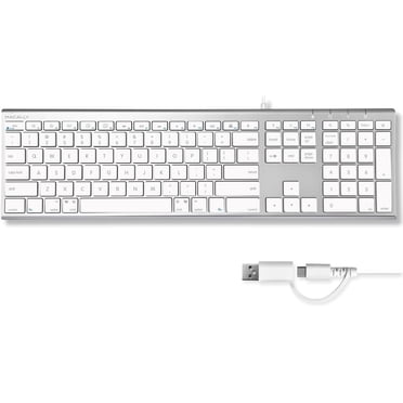 Perixx PERIBOARD-716 Wireless Keyboard with Touchpad, Support Multiple ...