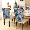 Decorative Chair Back Cover One Size x2 Chair Cover Dining Chair ...