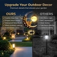 SOLAR Cat LIGHTS OUTDOOR Waterproof Landscape Stake Light Featuring ...