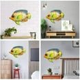 Large Tropical Fish Wall Art Decor Sculpture Hanging for Indoor Bedroom ...