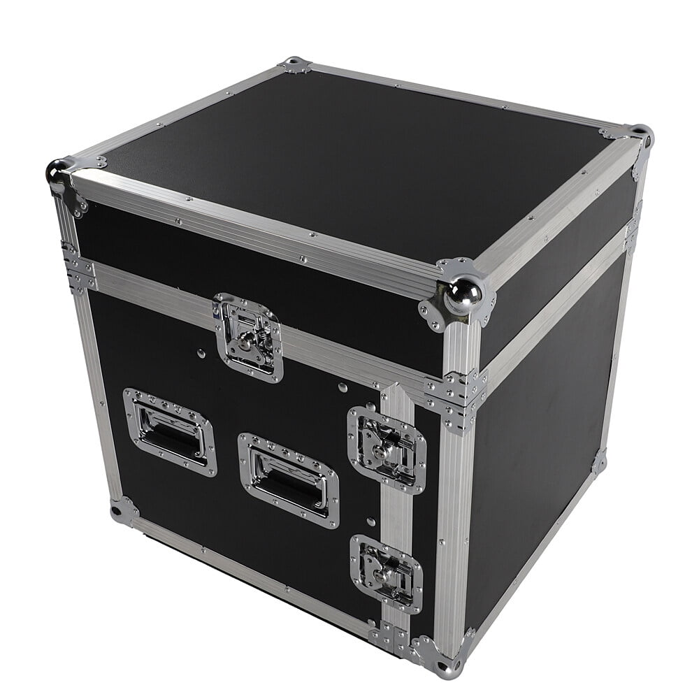 4U 8U 12 Space Rack Case with Slant Mixer Top DJ Mixer Cabinet with ...