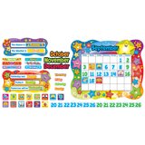 TREND Star Calendar Bulletin Board Set, 2 Sets - Walmart.com