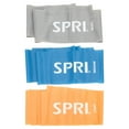 SPRI Flat Bands, Resistance Stretch Band Kit, 3 Pack (Light, Medium ...