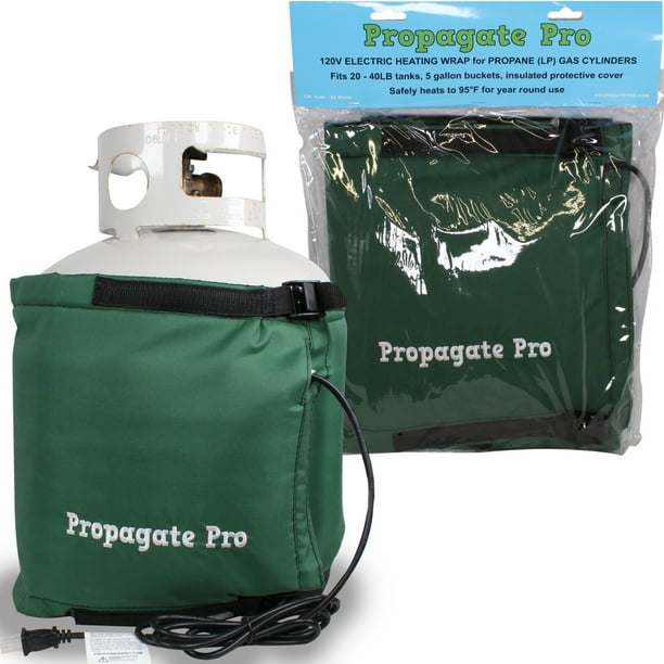 20 Pound Propane Gas LP Cylinder Tank Heater by Propagate Pro | 110V ...