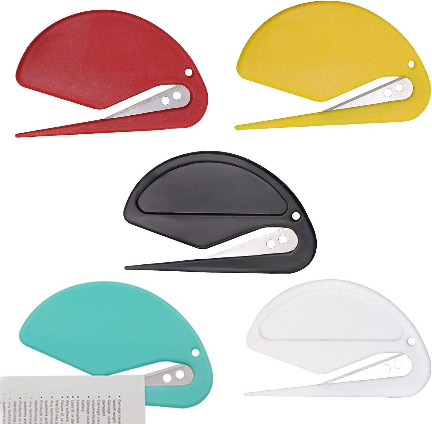 Mini Box Cutter,Envelope Slitter with Safety Concealed Razor Blade ...