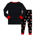 Glisme 2 Pack Boys Pajamas Set Long Sleeve Sleepwear With Cartoon Dinosaur Print Soft And Skin ...
