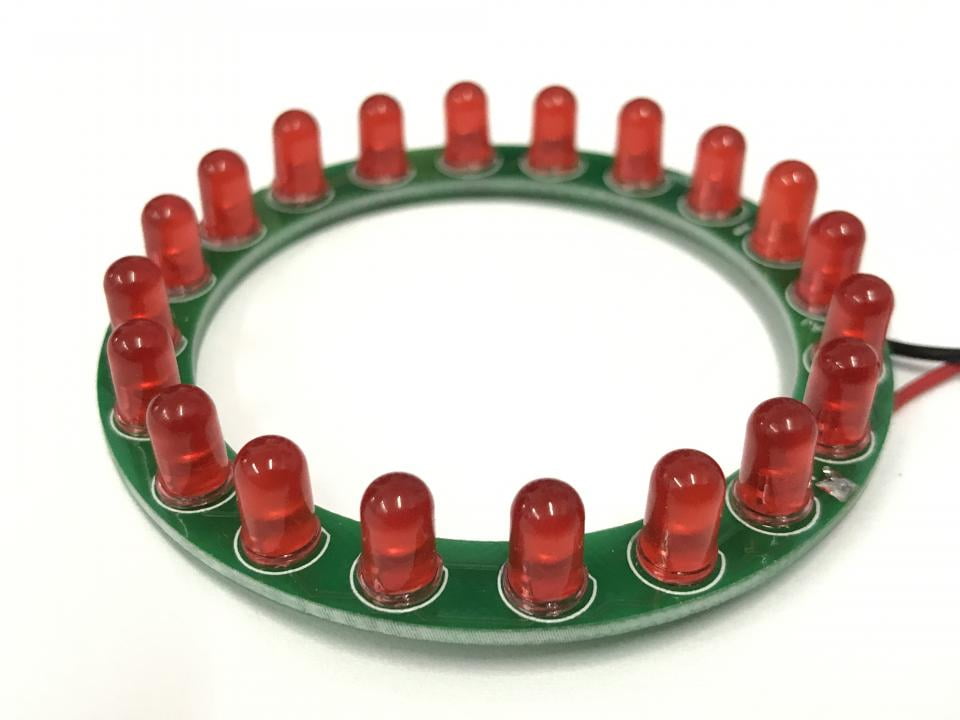 LED Ring Built and Tested - 2inch 6mm - Diffused GREEN - Walmart.com