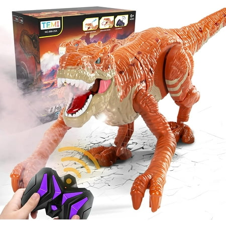 2.4Ghz Remote Control Dinosaur T-rex Toys for Kids 3-5 Years, Electric ...