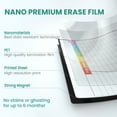 Clever Clean Magnetic Dry Erase Chore Chart Board with 6 Extra Fine ...