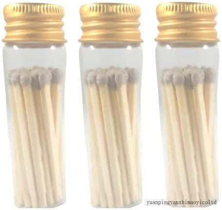Gray Tip Decorative Matches | 60 Small Premium Wooden Safety Matches ...