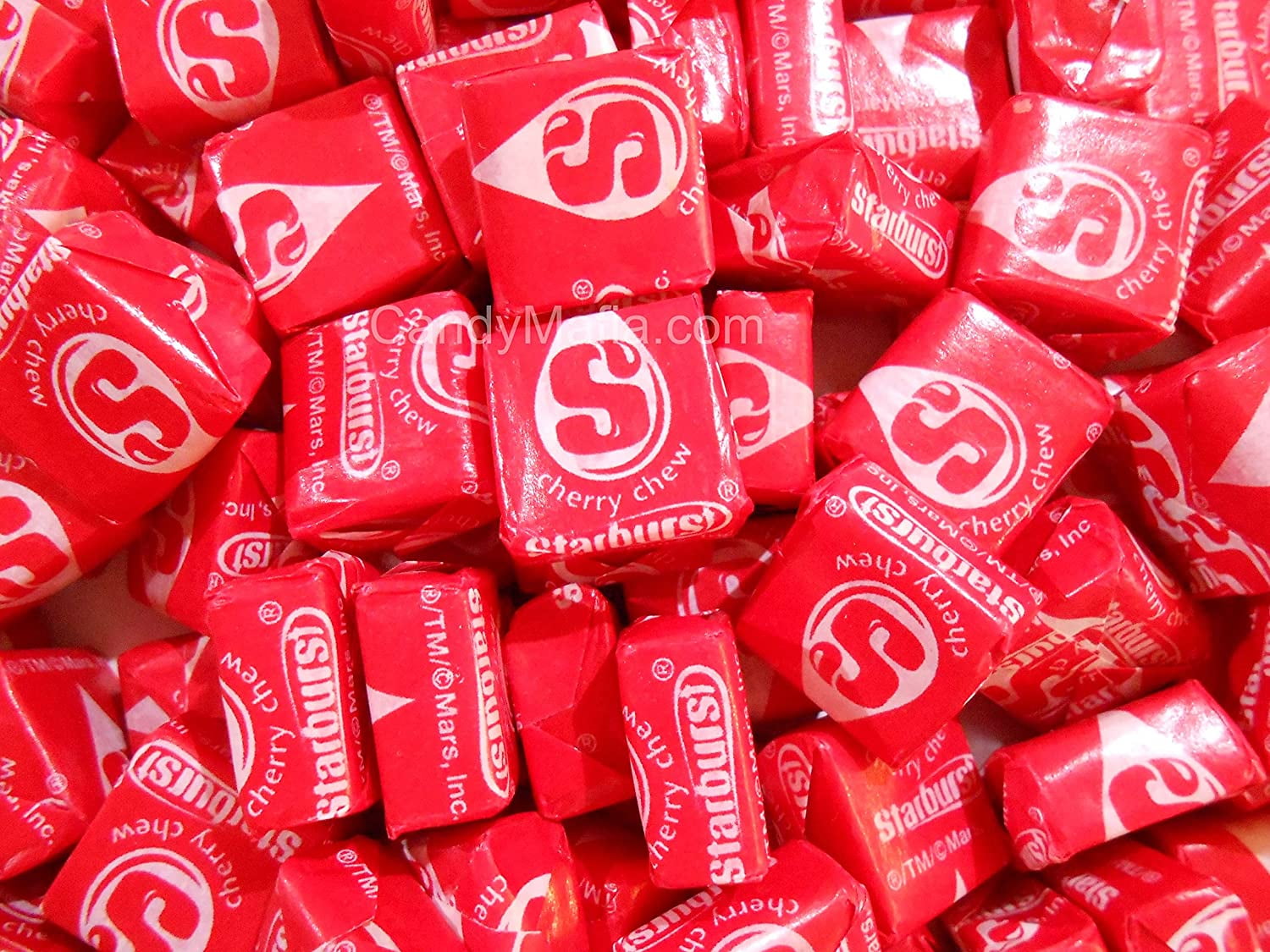 Buy Cherry Red Starburst Fruit Chews - 2 Full Pounds Bulk Candy Online ...