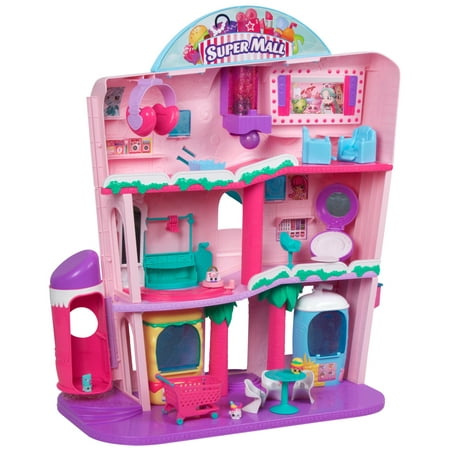 Shopkins Shoppies Super Mall Playset - Walmart.com