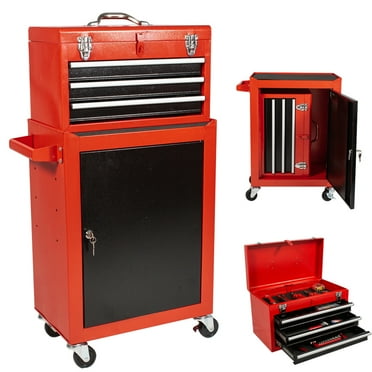 Frontier 26-inch 4-Drawer Base Cabinet Tool Chest, Metal, Black, 41112 ...