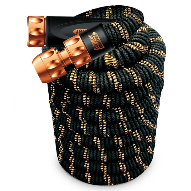 Pocket Hose AS-SEEN-ON-TV, Copper Bullet 75 Ft Expandable Garden Hose ...