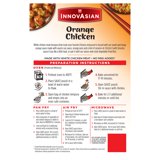 InnovAsian Orange Chicken Meal, 18 oz Frozen Meal with White Chicken ...