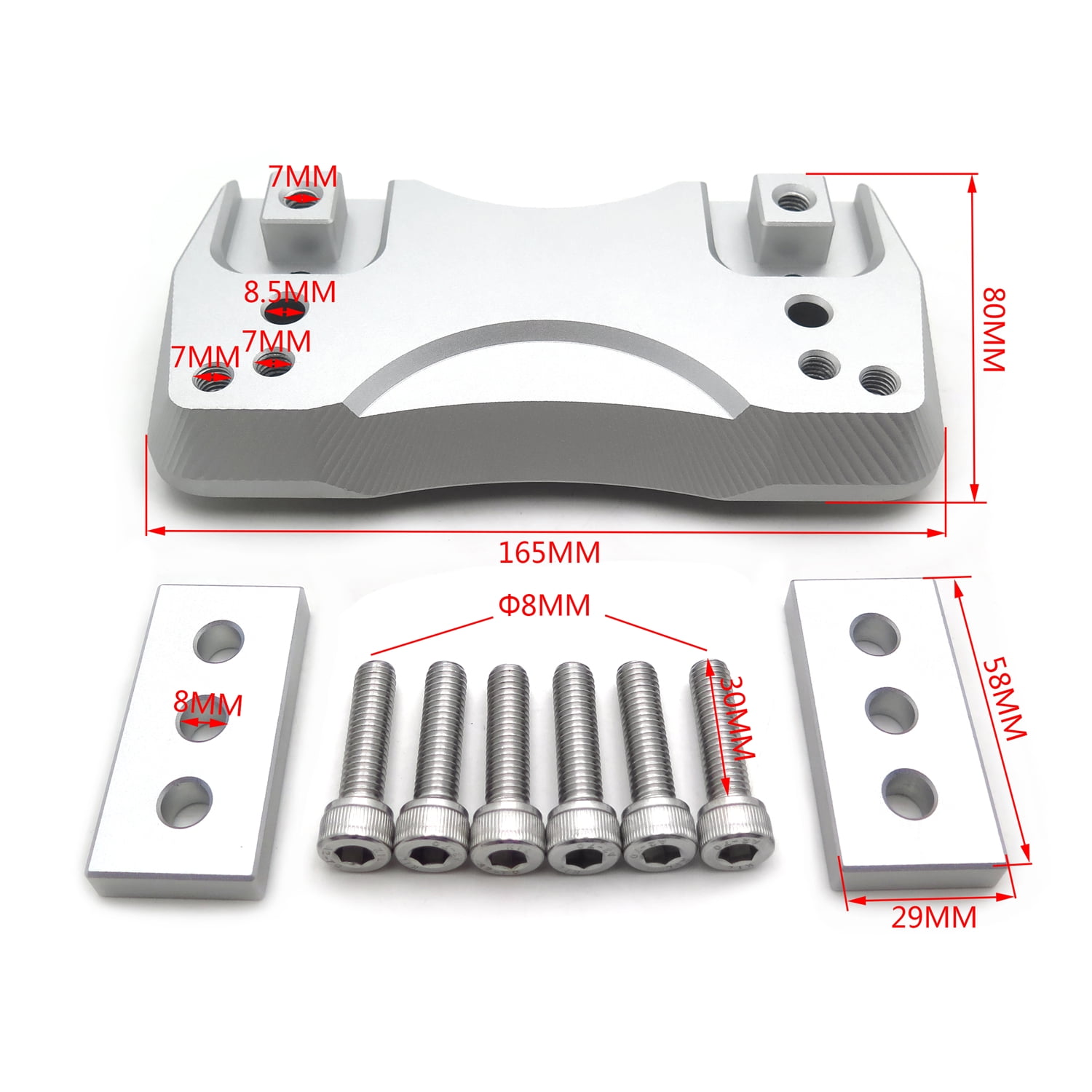 HTTMT- Tour Performance Pullback handlebar riser Compatible With BMW ...