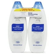 Equate Beauty Deep Moisturizing Body Wash Twin Pack, 24 fl oz, 2 count ...