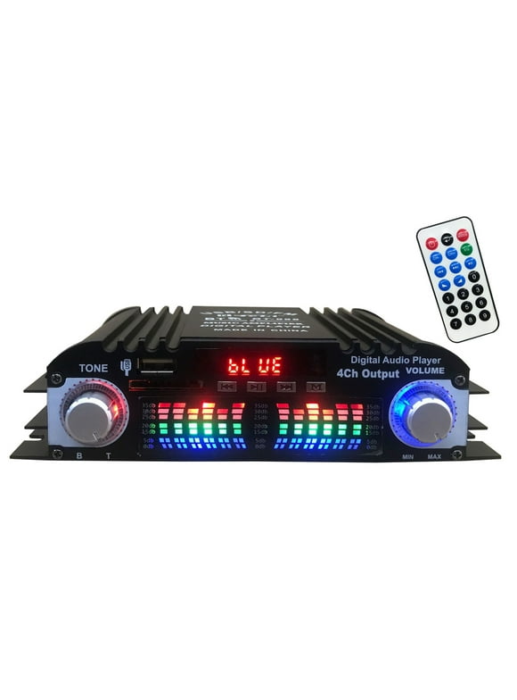 4 Channel Car Amplifiers in Car Amplifiers - Walmart.com