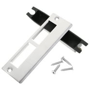 Adjustable Door Strike, 2 Piece, Chrome Plated - Walmart.com