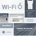 AX3000 WiFi 6 Range Extender - Smart Plug Passthrough | 2400 Sq.Ft ...