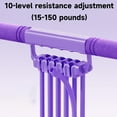 3 in 1 Adjustable Pedal Resistance Band, 8-Tube Multifunction Tension ...